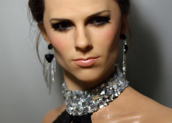 Custom Celebrity Wax Statues Of Victoria Caroline Beckham for wax museum
