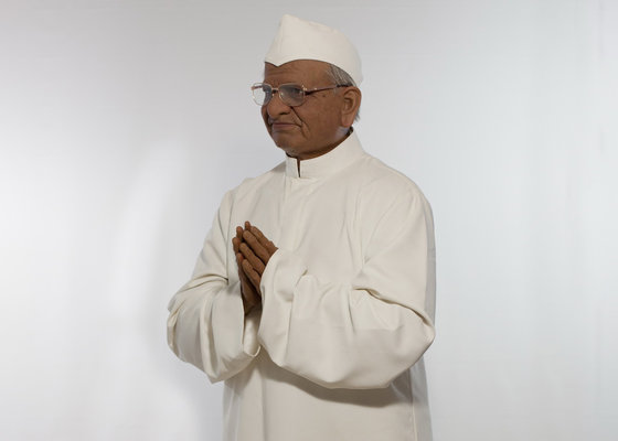 Culture Theme Gallery Statue / Celebrity  Life size Wax Figures Of India Famous People