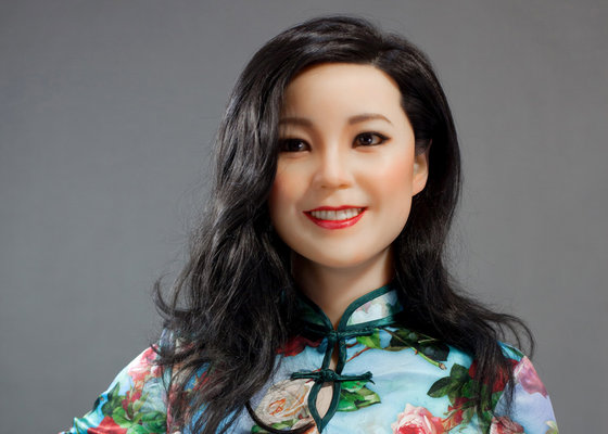 Hot Girl Silicone Dummy wax figures of celebrities museum / sculptures