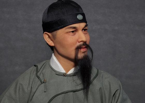 Realistic Historical Wax Figures / Celebrity Waxworks Fiberglass Statue