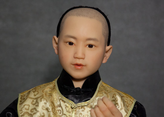 Hand Made Lifelike Wax Sculpture For Decoration , Tourist Resort  Exhibition