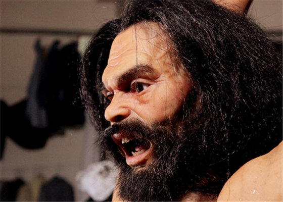 Restored Primitive Silicone Action Figures / Custom Wax Figure Nature color
