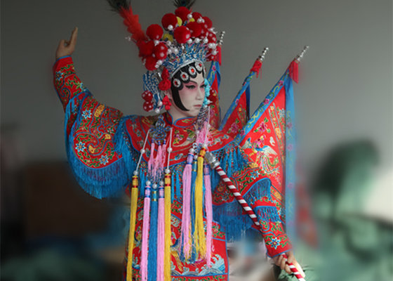 Opera Characters Resin or Silicone Action Figures , Realistic Wax Sculptures
