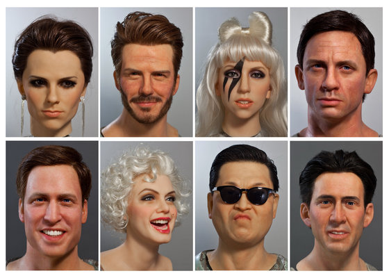Opera Characters Resin or Silicone Action Figures , Realistic Wax Sculptures