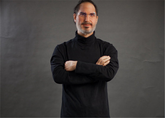 SteveJobs wax statuary Celebrity Wax Figure Of Apple Inc. Founder