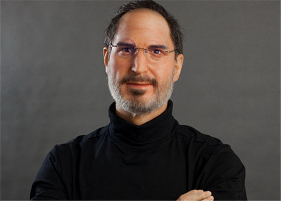 SteveJobs wax statuary Celebrity Wax Figure Of Apple Inc. Founder