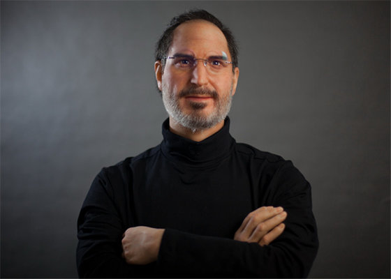 SteveJobs wax statuary Celebrity Wax Figure Of Apple Inc. Founder