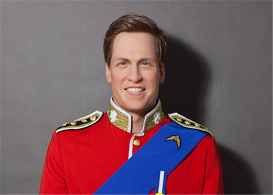 Popular United Kingdom Celeb Wax Figures Mannequin Of Prince William Britain