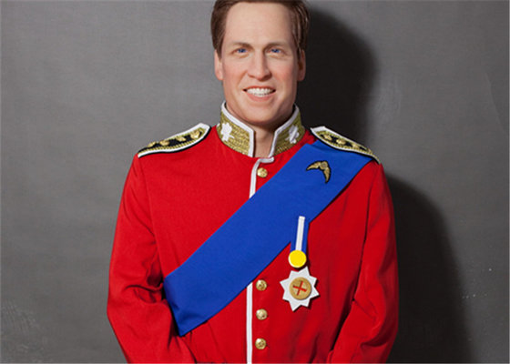 Popular United Kingdom Celeb Wax Figures Mannequin Of Prince William Britain