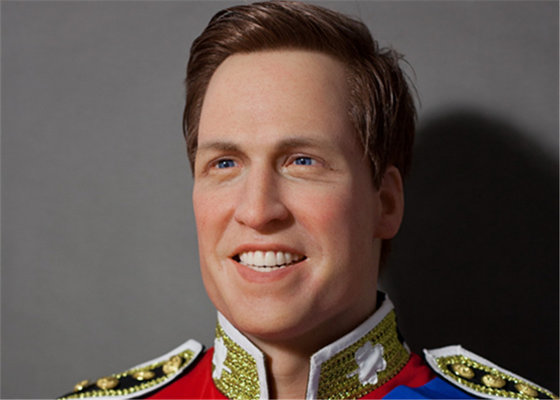Popular United Kingdom Celeb Wax Figures Mannequin Of Prince William Britain