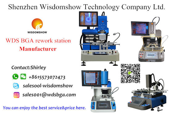 Free training WDS-620 laptop motherboard cell phone repair infrared bga soldering station