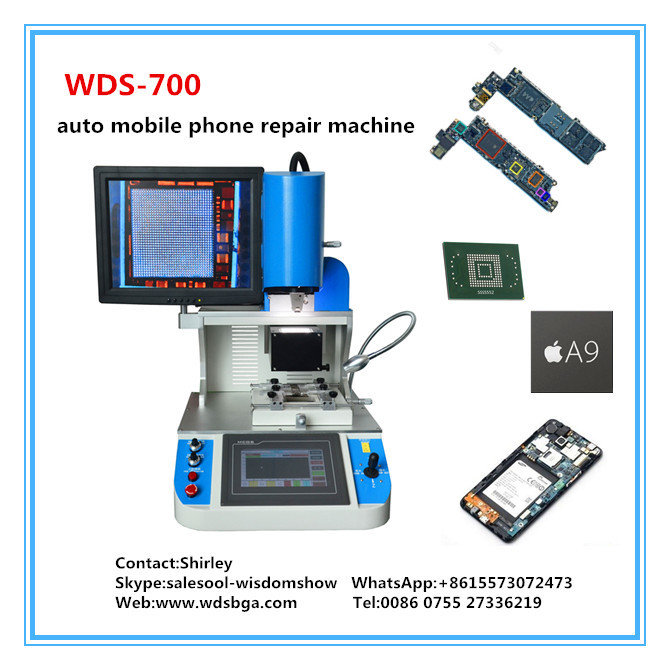 iphone repair machine WDS-700 Hot Air SMD Soldering Station Auto BGA Rework Station With Mobile Phone Soldering