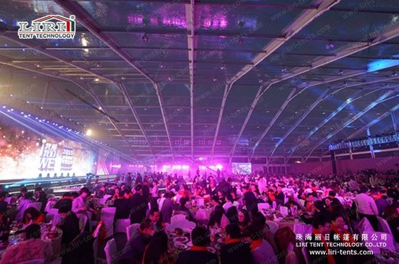 Large Clear Luxury Wedding Tents Decoration With Transparent Roof Cover