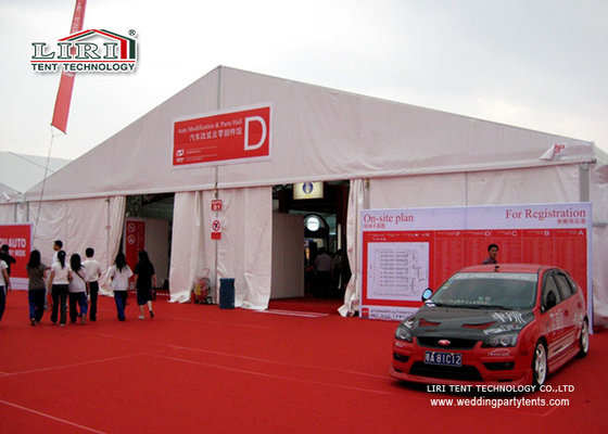 30 x 50M Aluminum Outdoor Exhibition Tents For Car Show With Lighting And Curtain