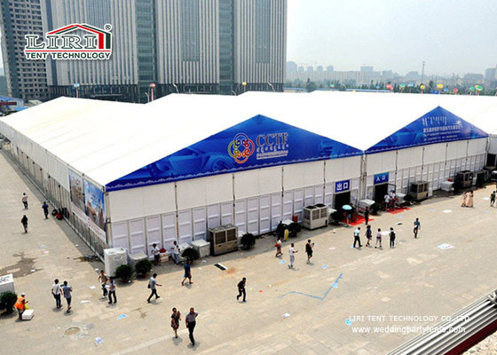 30 x 50M Aluminum Outdoor Exhibition Tents For Car Show With Lighting And Curtain