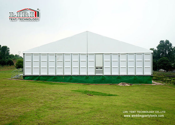 Events Outoor Clear Span Tents Aluminum Frame With Solid Walls
