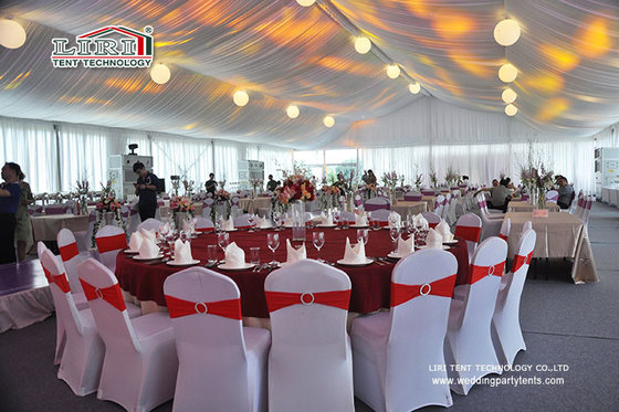 Events Outoor Clear Span Tents Aluminum Frame With Solid Walls