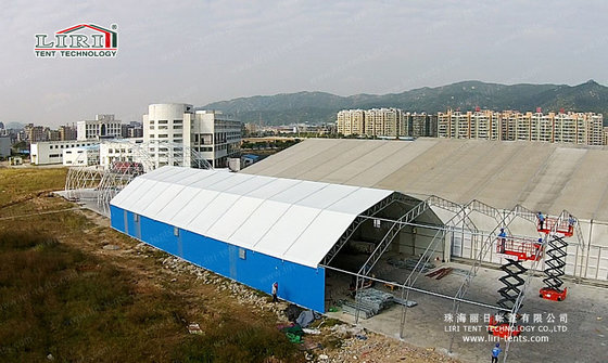 Aluminum Curve Portable Aircraft Hangars Construction A Frame Snow Resistance