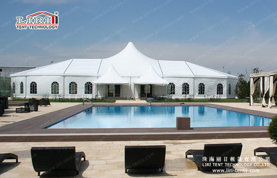 40x100m Large Outdoor Exhibition Tent with AC Cooling System for Exhibition and Trade Show