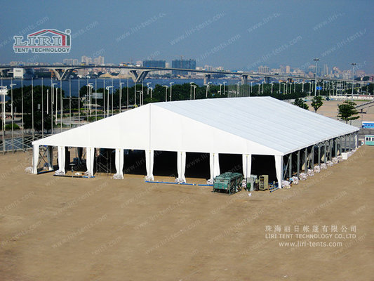 40x100m Large Outdoor Exhibition Tent with AC Cooling System for Exhibition and Trade Show