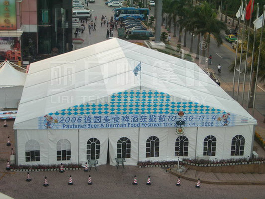 Moveable Marquee for Beer Festival , Outdoor Event Tents Waterproof Aluminum