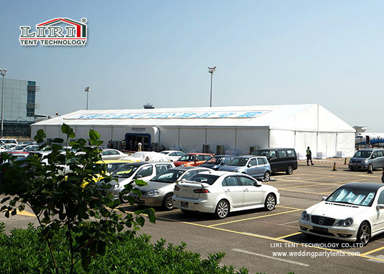 20 x 60 m White Aluminum Outdoor Exhibition Tents For Big Show as Permanent Structure