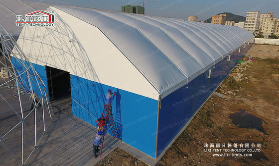 Snow Resistance Steel Structure Prefabricated Emporary Storage Tent for Industrial Storage