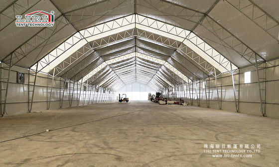 Snow Resistance Steel Structure Prefabricated Emporary Storage Tent for Industrial Storage