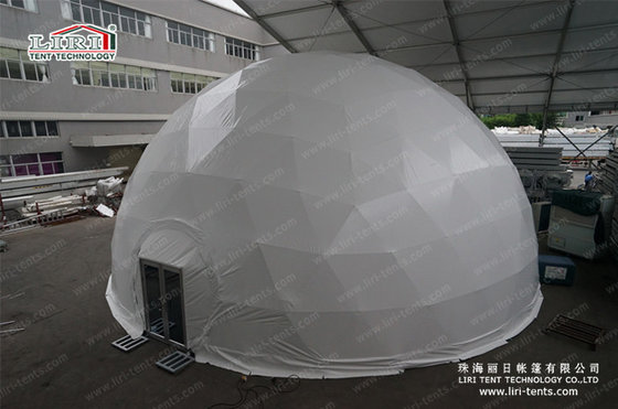 14m diameter Garden Steel Geodesic Dome Tents / Metal Geodesic Dome Greenhouse