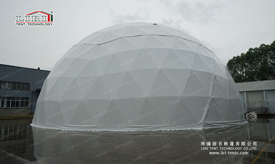 14m diameter Garden Steel Geodesic Dome Tents / Metal Geodesic Dome Greenhouse
