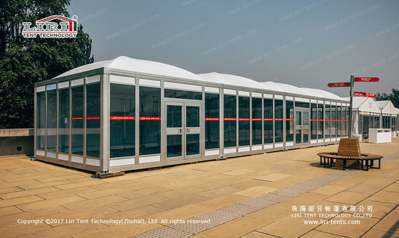 5X5m Luxury Buffet Marquee Tent for Poker with Clear Window