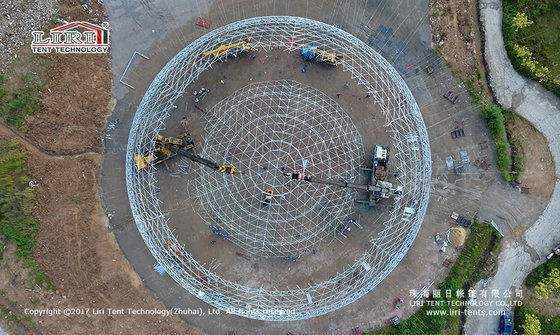 55m Diameter Geodesic Dome Tent Half Sphere Tent Strcuture for Grand Event