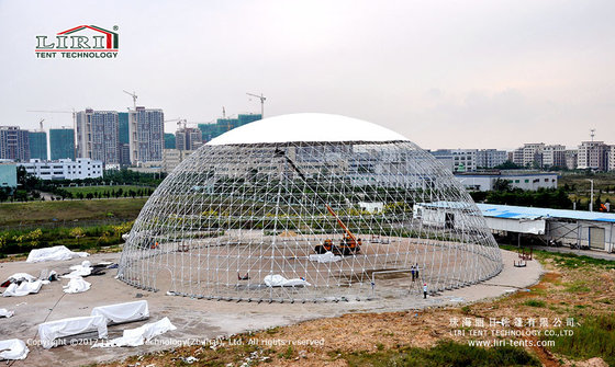 55m Diameter Geodesic Dome Tent Half Sphere Tent Strcuture for Grand Event