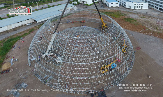 55m Diameter Geodesic Dome Tent Half Sphere Tent Strcuture for Grand Event