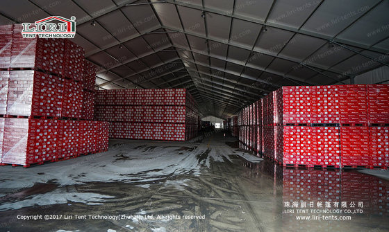 Waterproof 40X120M Temporary Warehouse Tent with 7m Side Height for Beer