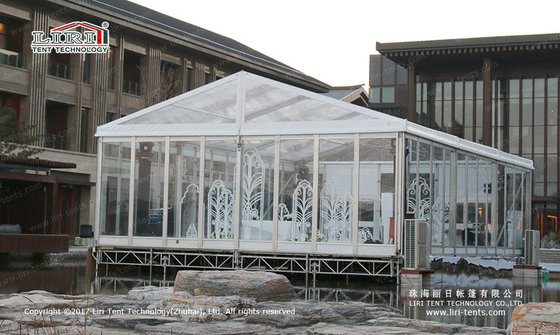 500 people clear tent with Transparent PVC Roof Cover