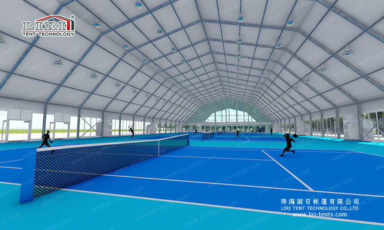Waterproof PVC Roof Outdoor Exhibition Tents Marquee with Tempering Glass Sides