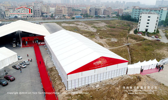 500 People Luxury Wedding Tents with Roof Lining and Curtains for Weddings and Parties