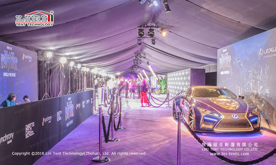 500 People Luxury Wedding Tents with Roof Lining and Curtains for Weddings and Parties