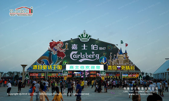 30X50m Practical Outdoor Waterproof  Polygon tent for International Beer Festival