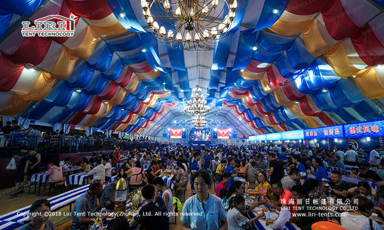 30X50m Practical Outdoor Waterproof  Polygon tent for International Beer Festival