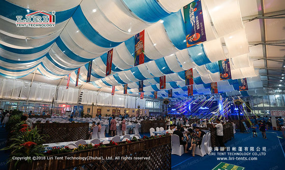 High quality 25m width clear span aluminum frame beer festival event marquee tent