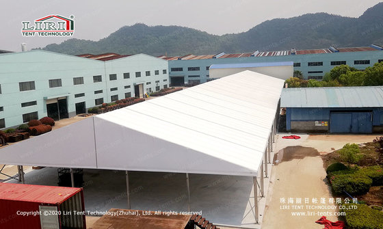 Aluminum frame structure 8000 sqm warehouse tent for mineral