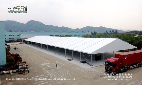 Aluminum frame structure 8000 sqm warehouse tent for mineral