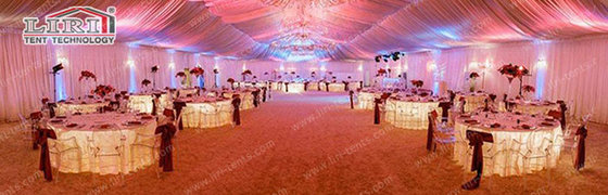 White Frame Wedding Tent 500, 600, 800, 900, 1000 Seater Tent for Outdoor Event