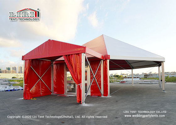 LIRI Custom-Made  Outdoor Aluminum Tent with Special Shape and Colors