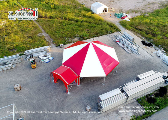 LIRI Custom-Made  Outdoor Aluminum Tent with Special Shape and Colors