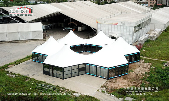 Stronger 12x12m Modular Tent Joint together for outdoor wedding party