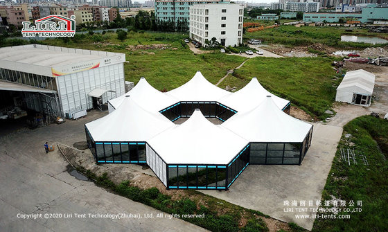 Stronger 12x12m Modular Tent Joint together for outdoor wedding party