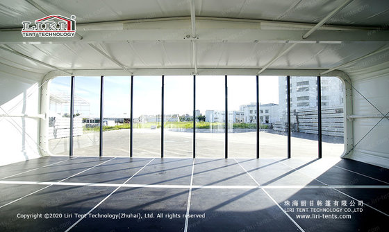 10X5M Modular box tent with glass wall for outdoor high end event
